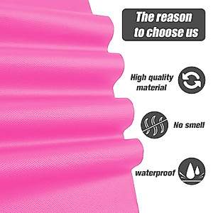 Magenta 3 Pack Premium Disposable Plastic Tablecloth For Parties 54 Inch x 108 Inch Rectangle Table Cover 6 to 9 Foot Tables for Birthdays Thanksgiving Weddings Christmas Anniversary Buffet Table