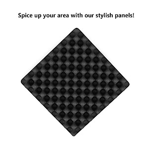 180° Acoustic Panels Egg Crate 24 Pack 2 inch 12" W x 12" L | Acoustic Foam Panels | Acoustic Panels Studio Foam Egg Crate | Egg Crate Soundproof Panels | Noise Absorbing Panels | (24 Pack)