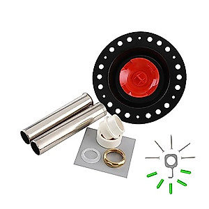 HQPARRTS ITD5135 Freestanding Bathtub Rough-in Kit With stainless steel Tail Pipe and PVC Adapter Compatible With all freestanding bathtubs,standard bathtubs and Floor Mounted Bathtub