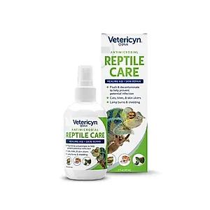 Vetericyn Plus Reptile Wound Care Spray | Reptile Skin Repair, Help Care for Reptile Wounds, Including Scale Rot, Lamp Burns, and Shedding. 3 ounces
