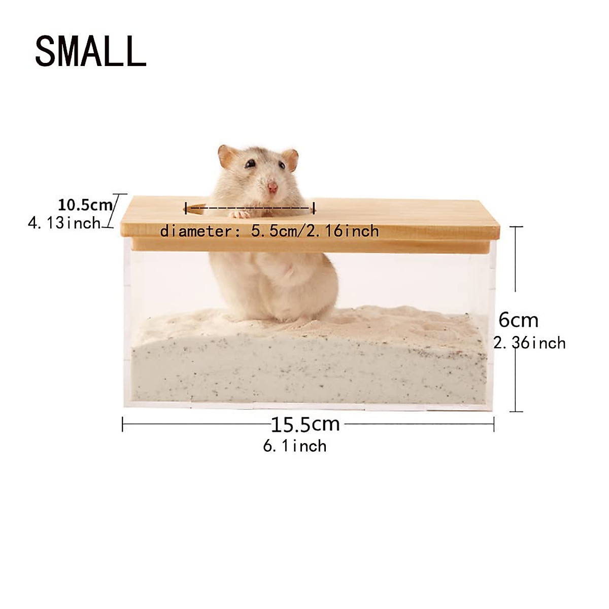 2pcs Wood Hamster Toy Stair Chew Hamster Climbing Ladder Bridge Guinea Pig Platform Ramp Gerbil Rat Small Animal Accessories