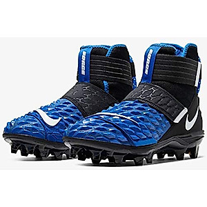 Nike Men's Force Savage Elite 2 Football Cleats (Black/White-Game Royal, Numeric_18)