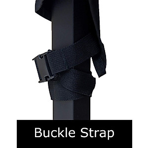 Ping Pong Table Cover - 600D Oxford Cloth Sunscreen dustproof Table Tennis Table Cover, Indoor/Outdoor Application - Black