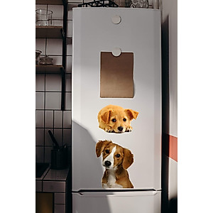 17PCS Dogs Wall Sticker 3D Pet Stickers for Kids Wall Decals Living Room Baby Rooms Bedroom Toilet House Wall DIY Decoration… (Blown-17dogs)