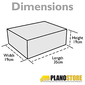 Plano 2-Tray Tackle Box with Dual Top Access, Periwinkle/Pink, One Size (620292)