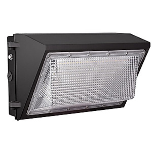 LED Wall Pack Light with Dusk to Dawn Photocell,150W 19500LM 5000K Daylight ,AC100-277V Input,900W HPS/HID Equivalent, Waterproof Commercial Security Lighting for Warehouses, Garage,ETL Listed