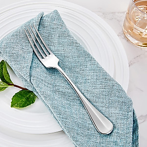 KEAWELL Premium Anne Fork Set, Set of 4, 18/10 Stainless Steel, Mirror Polished, Dishwasher Safe, Exceptional Fork Set, Perfect for Formal Dining (8.1" Dinner Fork)