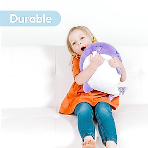 Snuggie Buggies Narwhal Stuffed Animal Ultra Soft Plush Cute Narwhal Toy Plushie Stuffed Animals for Kids