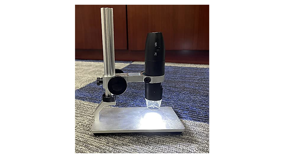 IWOBAC Adjustable Microscope Stand Holder for Perfect Support