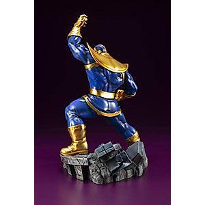 Kotobukiya Marvel Universe Avengers Series: Thanos Artfx+ Statue, Multicolor, Model:KTMK251