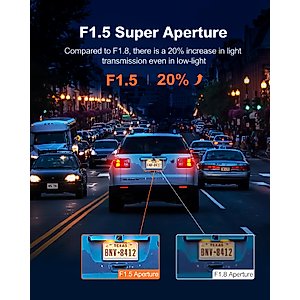 YEECORE D11 Dash Cam Built-in WiFi GPS,4K Touch Screen Camera Recorder with Night Vision, Parking Monitor,G-Sensor，Night Vision Car Camera