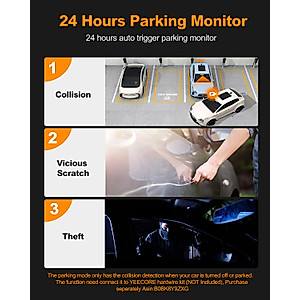 Bundle: H22 Dual Dash Cam + Hardwire Kit USB Type-C