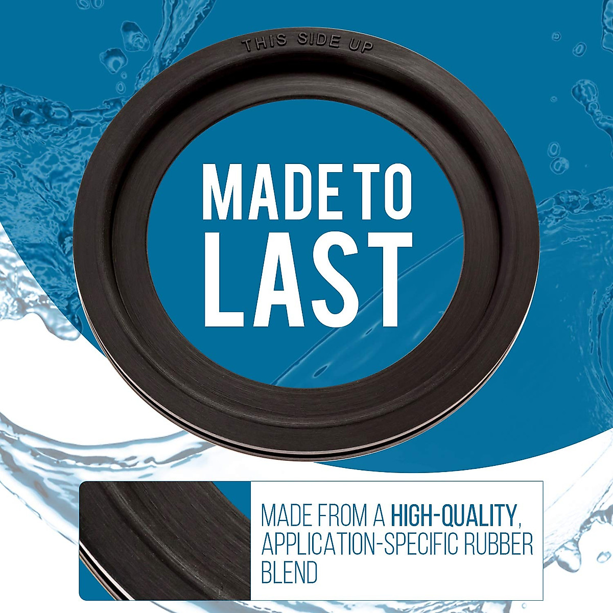 Mission Automotive Flush Ball Seal fits Dometic 300/310/320 RV Toilets - Comparable to Part 385311658 Kit - Ideal Replacement Gasket