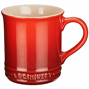 Le Creuset Stoneware Mug, 14 oz., Cerise