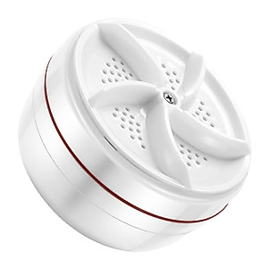 LIFKICH 5pcs Mini Washing Machine Mini Lavadora Travel Washer Mini Portable Washer Bucket Washing Machine Mini Dishwasher for Sink Mini Washer Portable Clothes Washer White Plastic