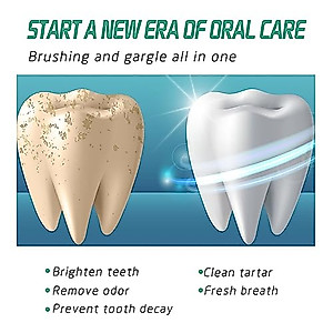 Partial & Denture Cleaner, Teeth Whitening Spray, Fast-Acting Alternative to Denture Cleaner Tablets, Teeth Cleaning & Teeth Whitening Spray, Denture Spray Freshens Breath (2PC)