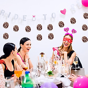 20 Pieces Mini Western Cowboy Hat Cowgirl Hat Doll Hats Plastic Cute Doll Hats Decoration Accessories for Party (Brown Dairy Cow)