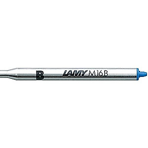 Lamy M16 Giant Broad Ballpoint Pen Refill, Blue