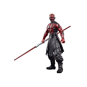 Hasbro Star Wars Black SER 50TH ANN 6IN Darth Maul Action Figure,4 to 99 years