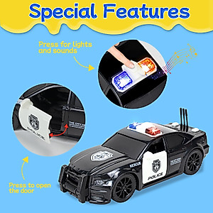 Ynanimery Take Apart Toys for 4 5 6 Year Old Boys, Construction Vehicle Toys 5 in 1 Robot, Boys Toys Building Truck Set, Birthday for Kids - Yellow