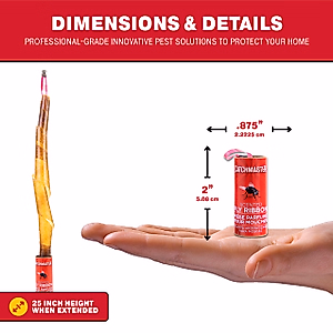 Catchmaster Fly Trap Bundle, Window Fly Traps 12-Pack & Fly Ribbon 20-Pack, Bug & Fly Traps for Indoors and Outdoors, for Garage, Backyard, Pool, & Patio