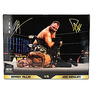 All Elite Wrestling Unrivaled Collection Rivals Pack - Darby Allin and Jon Moxley Action Figures, Plus Accessories - Amazon Exclusive