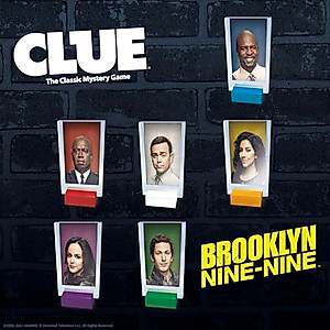 USAOPOLY CLUE Brooklyn Nine-Nine | Collectible Clue Board Game Featuring Comedy TV Show | Officially-Licensed Game About Brooklyn's 99th Precinct | Familiar Locations and Iconic Moments
