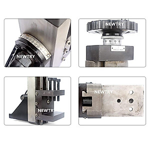 TANGIST Lathe Indexable S/N:10061 Vertical Slider Plate Small Household Vertical Mopping Board Lathe Special Accessories Milling Machine Miller Clamp 50mm For C2/C3/SC2