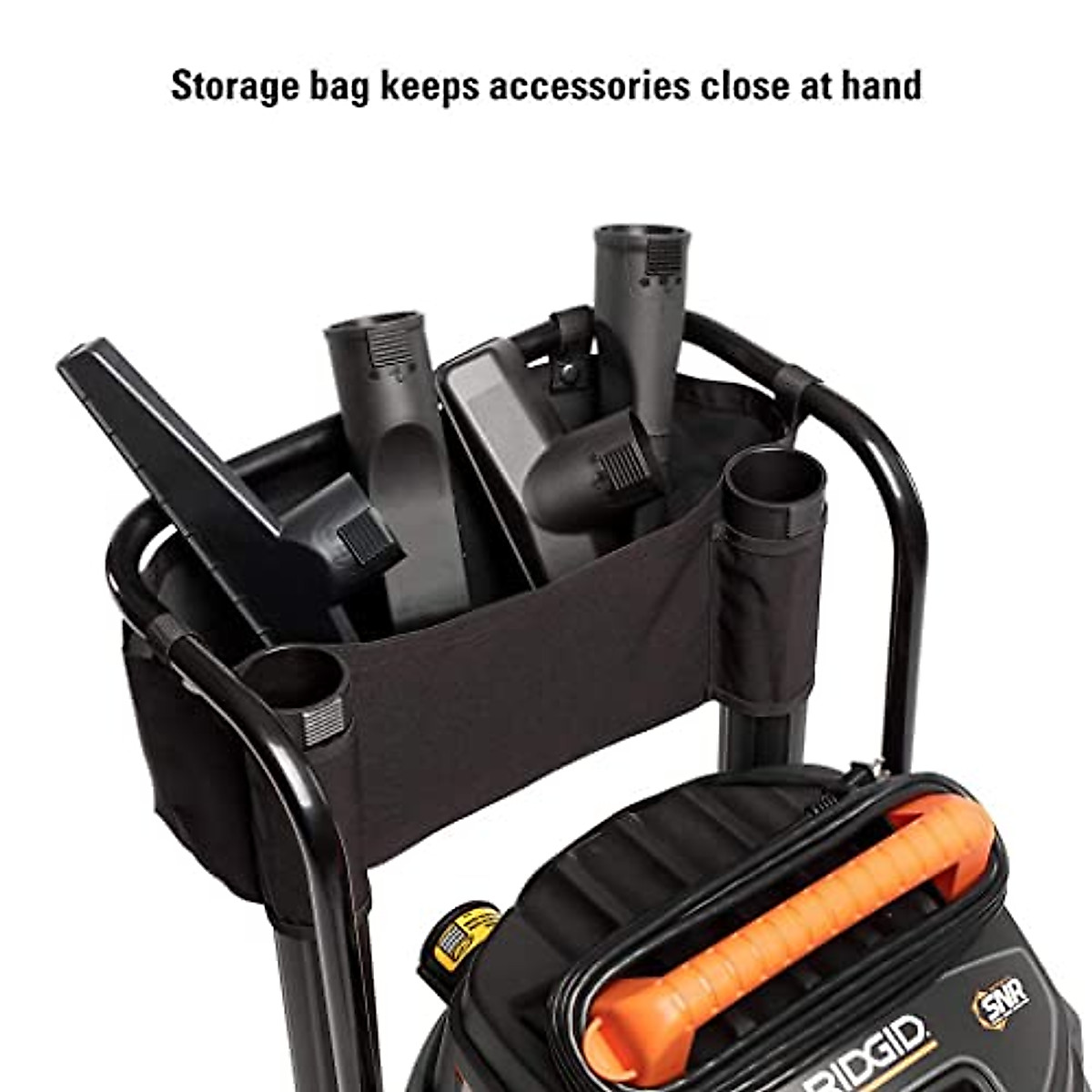 16 Gallon Stainless Steel Wet/Dry Vac With Cart