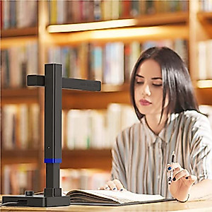 CZUR Shine Ultra Smart Portable Document Scanner, USB Book Scanner with OCR Auto-Flatten & Deskew, Document Camera for Desktop/Laptop, Capture Size A3, Compatible with Windows & Mac OS