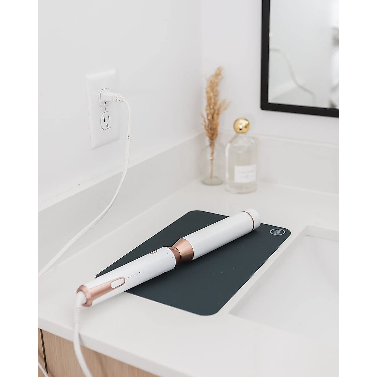 The Silicone Kitchen Silicone Oven Baking Mats - Vintage Navy Blue/Pearl Gray Bundle - BPA Free, (2 Half Sheets, 2 Quarter Sheets)