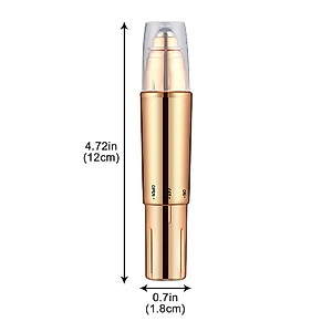 npkgvia Eye Dry Battery Easy Control and Use Home Beauty Device Male Dildo (Gold, One Size)
