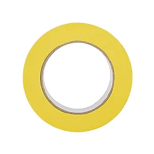 Lichamp 36mm x 55m Yellow Automotive Masking Tape for Painting, Auto Body Masking Tape for Car Detailing, Yellow Painters Tape 1.4 inch x 60 Yards