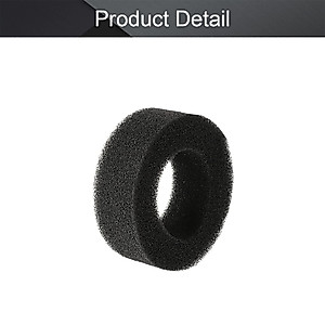 Othmro 3Pcs Absorbent Cotton Filters Replacement Parts Cotton Air Filter Cleaner Durable Cotton Air Purifiers Filter Polygon Replacement Filter for 791-180350 Black