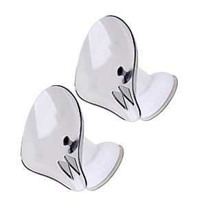 SHOWERORO 2pcs Soap Box Wall Soap Holder Soap Drain Saver Countertop Soap Dish Drain Soap Container Brackets for Shelves Wall Hand Soap Dispenser Foam Big Sucker to Rotate Storage Plastic