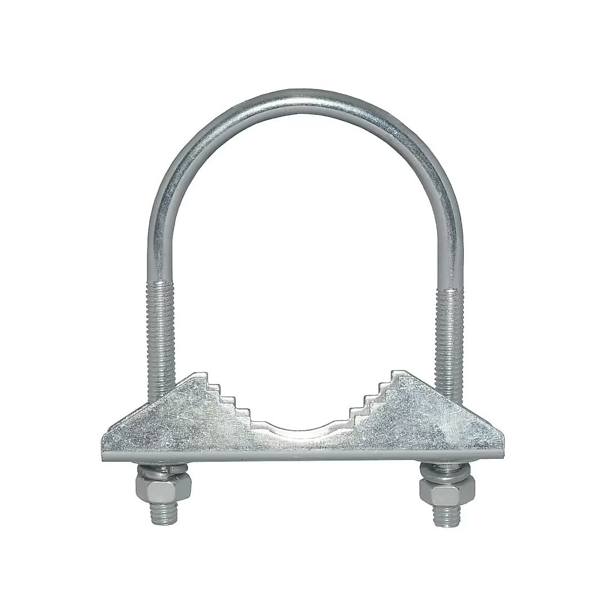 Chaowei 2 pcs Outdoor WiFi Antenna Mounting Bracket with U-Bolt - Magnetic Stainless Steel Hardware for 4G LTE, Ham Radio, and TV Antennas