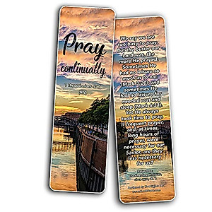 The Serenity Prayer Bookmarks (60 Pack) - Serenity Prayers That are Simple and Easy to Memorize