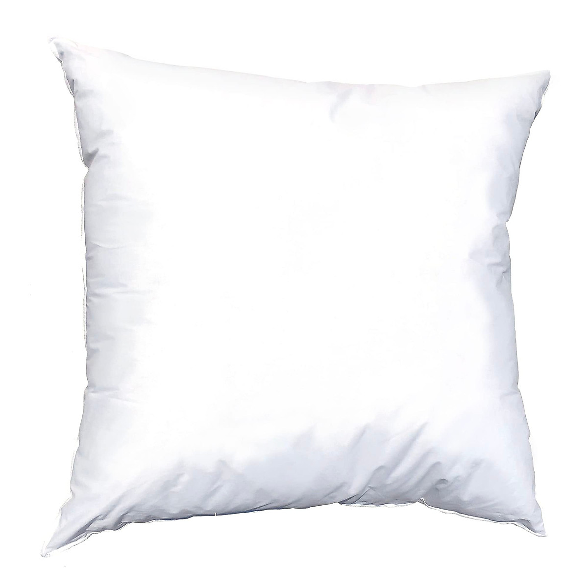 Pillowflex Synthetic Down Pillow Insert - 24x24 Down Alternative Pillow, Large Euro Pillow Square Ultra Soft Throw Pillow, Euro Bed Sham - 1 Decorative Form