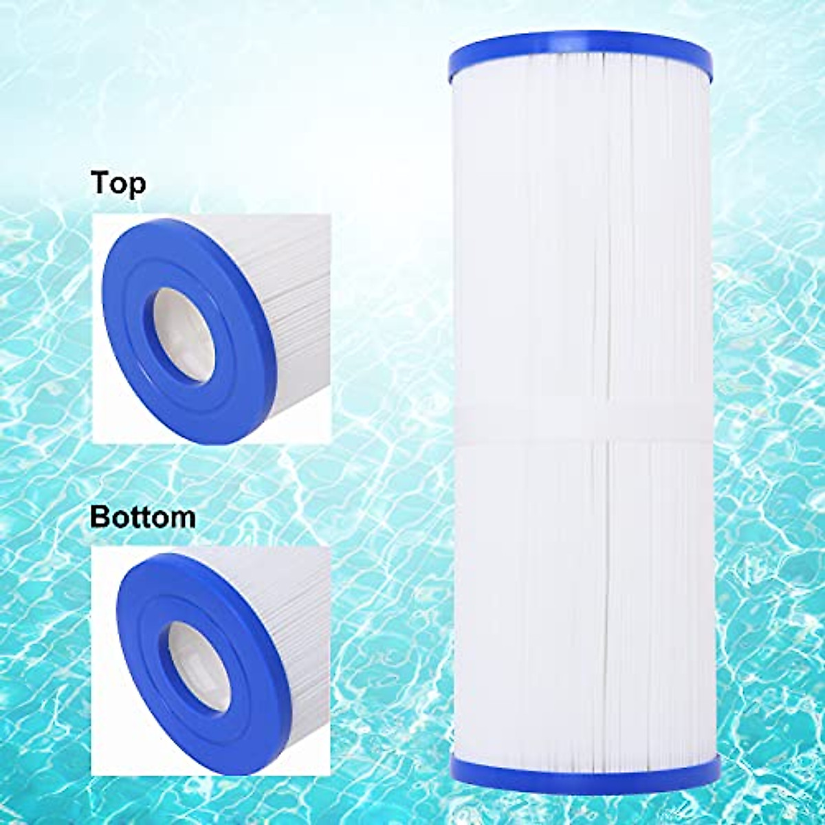 FC-2390 Spa Filter Replacement for Pleatco PRB50-IN Unicel C-4950 Filter, Hot Tub Filters Compatible with Guar-dian 413-212-02, 17-2380, 817-5000 Swimming Pool Filter, 2 Pack