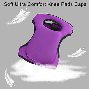 1 Pair Gardening Knee Pad Garden Knee Protectors Anti Slip Protective Cushion Soft Ultra Comfort Garden Kneepad,Neoprene Cap For Gardener Cleaning Work Scrubbing Floor Pruning
