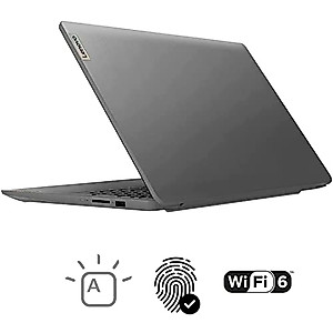 Lenovo IdeaPad Touchscreen Laptop (Newest Model), 15.6” Full HD Display, Intel Quad-Core i5-1135G7, 20GB RAM, 512GB SSD, Backlit Keyboard, Fingerprint Reader, Windows 11 Home in S Mode, Grey