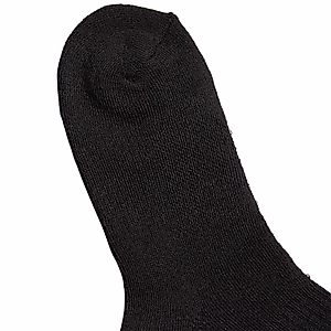 adidas Originals Unisex Kids-Boy's/Girl's Trefoil Cushioned Crew Socks (6-Pair), White/Black/OG, Large