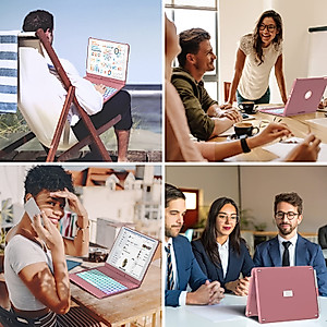 MMK® Keyboard Case for iPad 10.2 inch 9th Gen 2021,iPad 8th Generation 2020,iPad 7th Generation 2019,10 Color Backlit 360 Rotatable Wireless Detachable Bluetooth Keyboard Cover Tablet Case