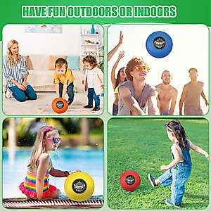 Jerify 12 Pack 8.5 Inch Playground Balls Rubber Kickballs Bulk 6 Colors Dodgeballs Bouncy Balls Inflatable Dodgeballs Sport Balls for Adults Indoors Outdoors Games Gym Exercise(Bright Colors)