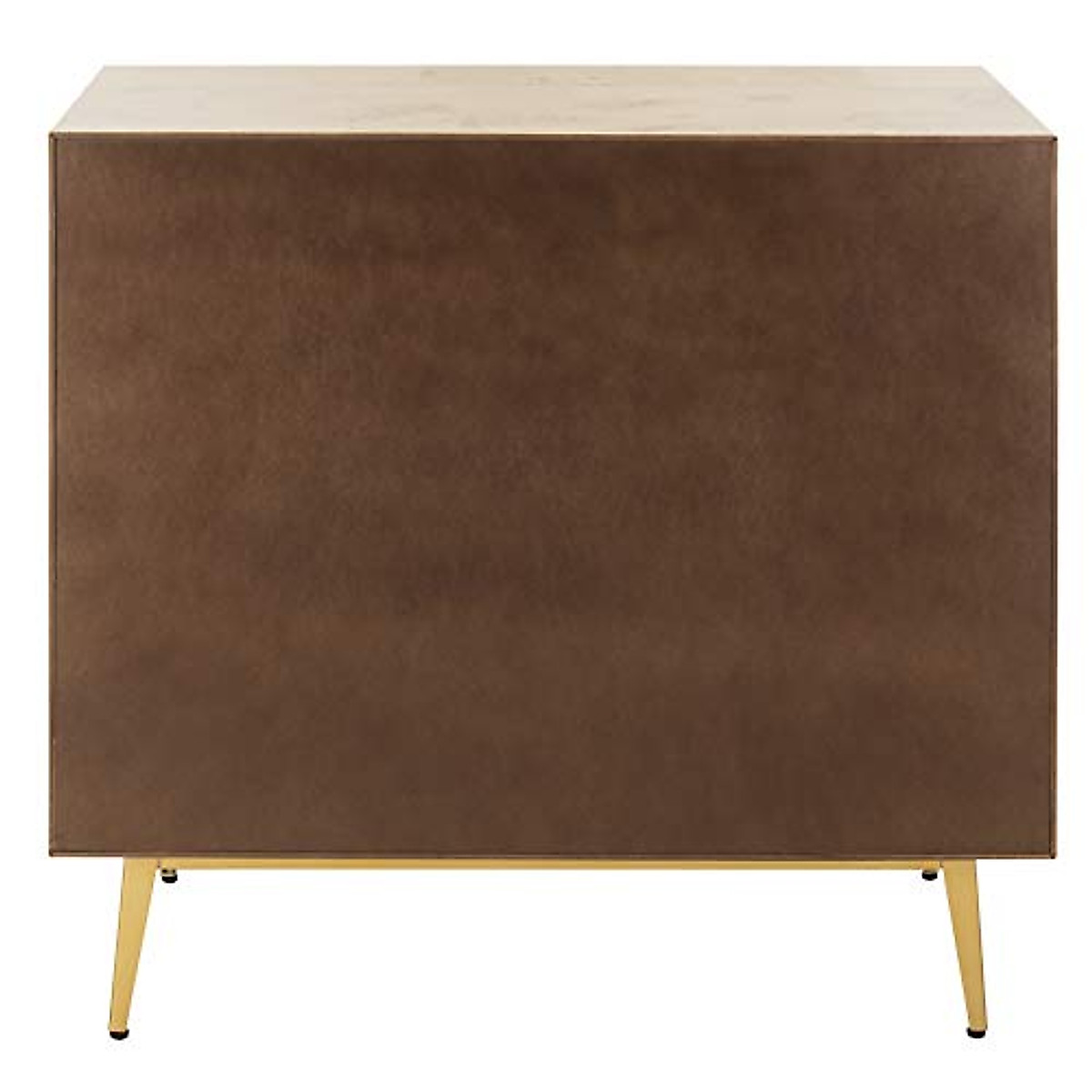 Safavieh Home Katia Modern Natural and Gold 3-drawer Chest