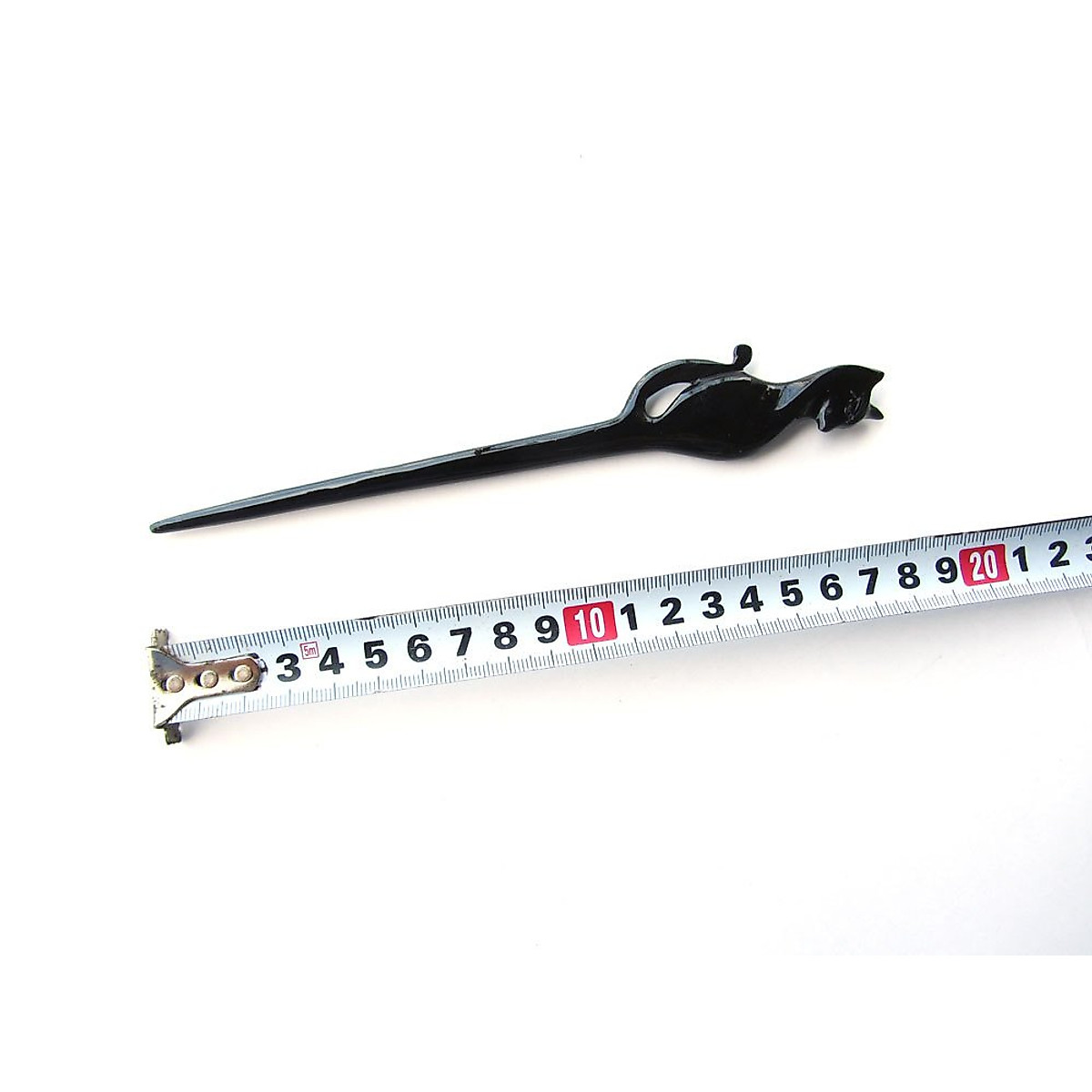 Marycrafts Black Buffalo Horn Hair Stick, Hair Accessories, Hair sticks for women Handmade 7.2"