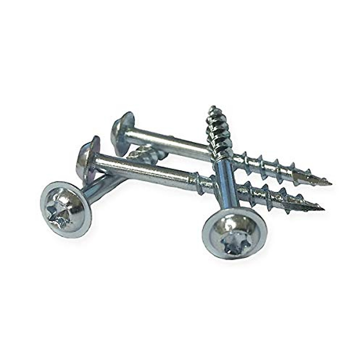 Milescraft 5200 Pocket Screw Kit- 700 Pieces T20 Pocket Hole Zinc Coated Screw Kit with 6 sizes of screws, 3in and 6in T20 Torx Drivers Included- All Screws needed for Pocket Hole