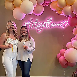 Custom Neon Signs, Neon Sign Customizable for Wall Decor, Personalized Neon Sign for Wedding Birthday Party Bedroom Bar Salon Shop Business Logo Neon Name Signs