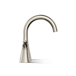 Kohler 27390-4K-BN SIMPLICE® Widespread bathroom sink faucet, 1.0 GPM, Vibrant Brushed Nickel