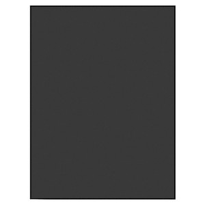 Prang (Formerly SunWorks) Construction Paper, Black, 9" x 12", 50 Sheets